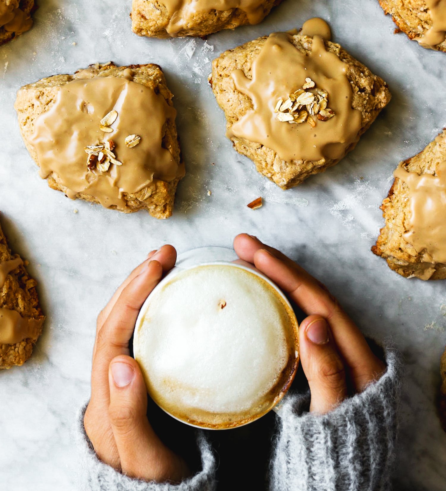 Rich Coffee Glaze for Cakes, Scones & Cookies | DisplacedHousewife